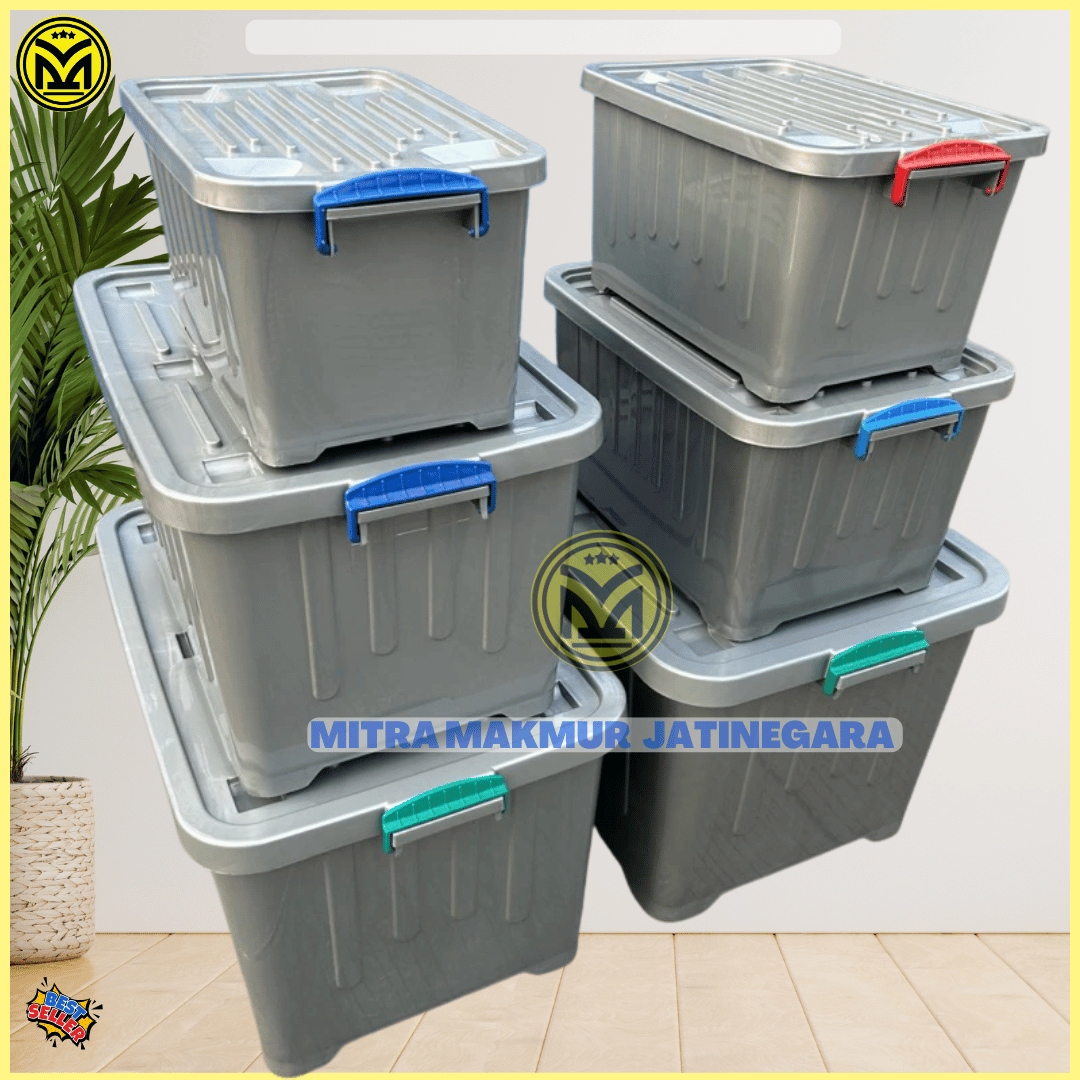 CONTAINER BOX MPW 60 90 140 180 Liter KONTAINER BOX TEMPAT PENYIMPANAN ...